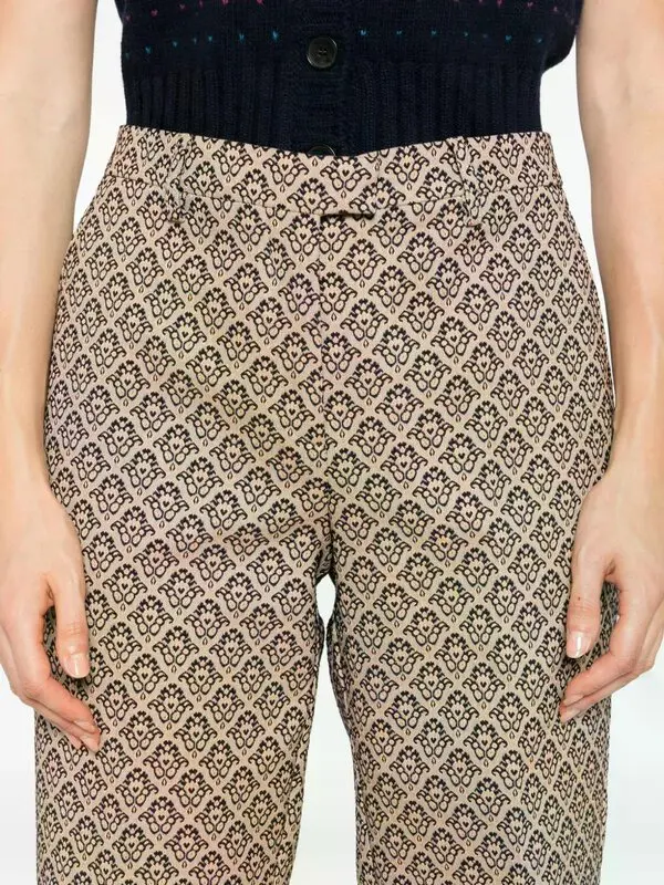 Etro Damask-patterned Trousers