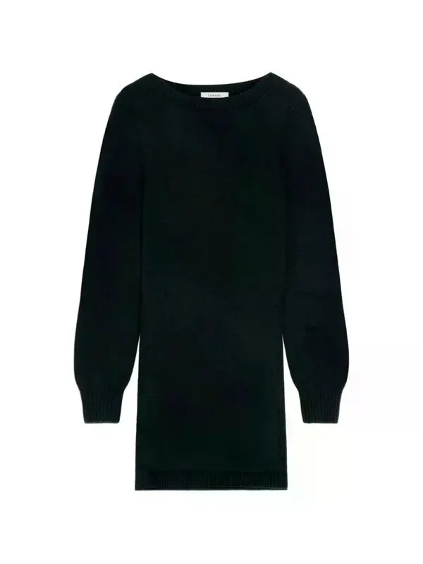 LEMAIRE Side-slit Sweater - Black