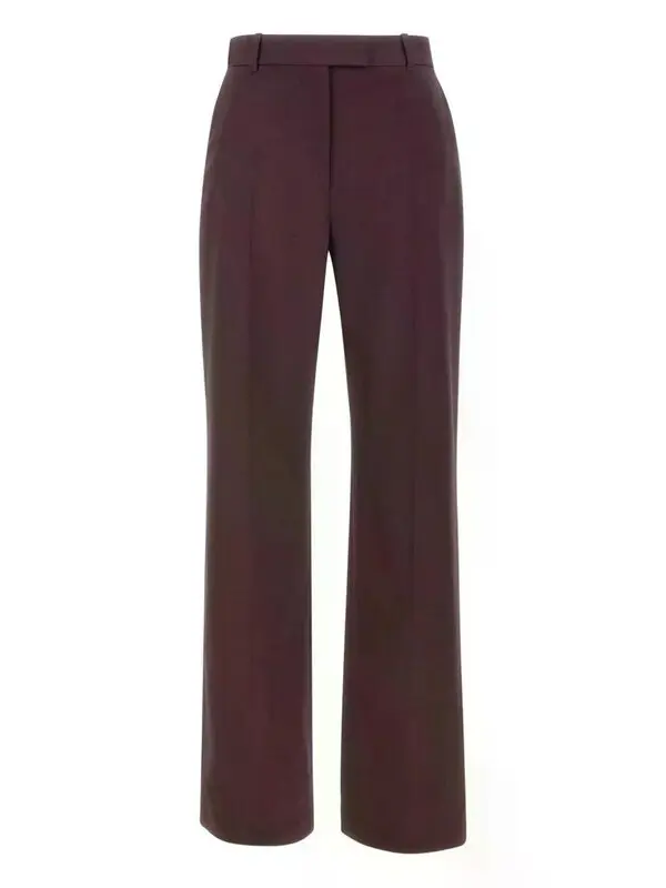 Eleventy Pressed-crease Wool Trousers