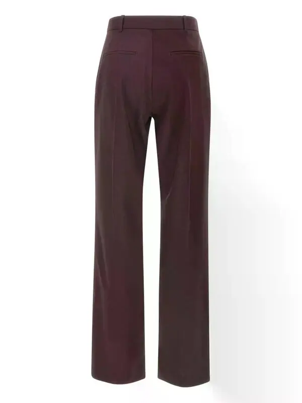 Eleventy Pressed-crease Wool Trousers