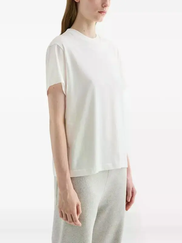 JIL SANDER Logo-label Short-sleeve T-shirt - Grey