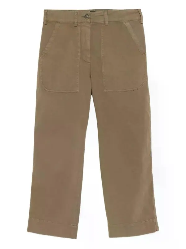 Etro Patch-pocket Cotton-blend Trousers