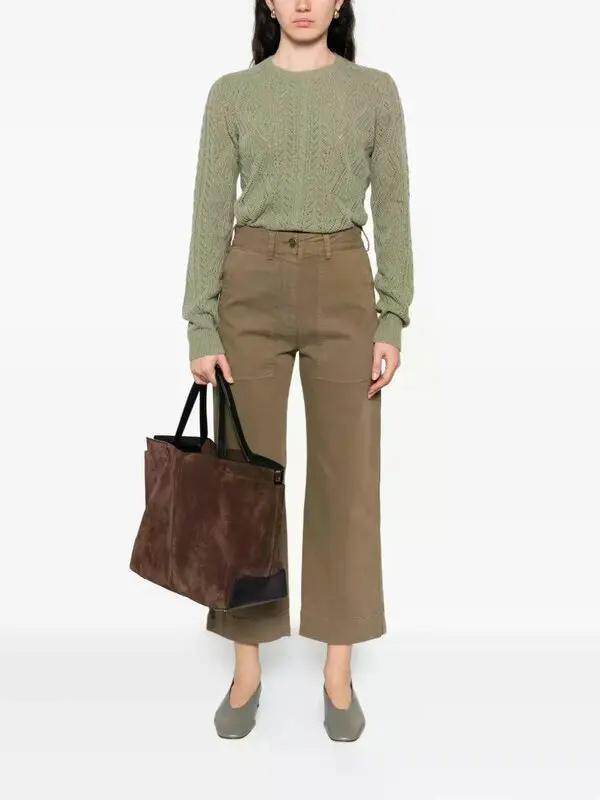 Etro Patch-pocket Cotton-blend Trousers