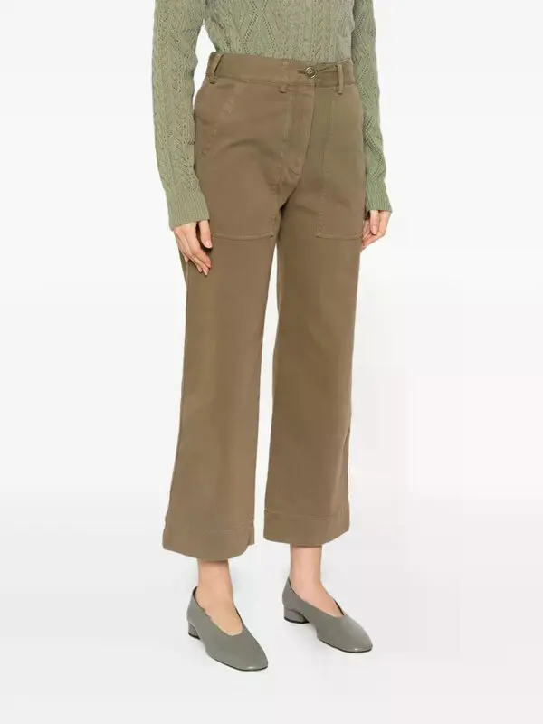Etro Patch-pocket Cotton-blend Trousers