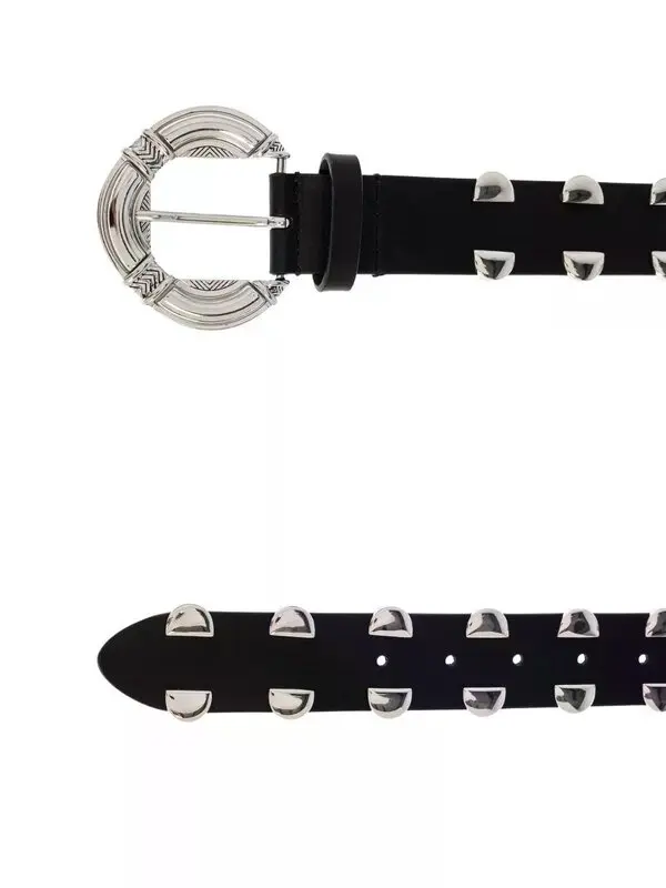 IRO PARIS Studded Circular-buckle Belt