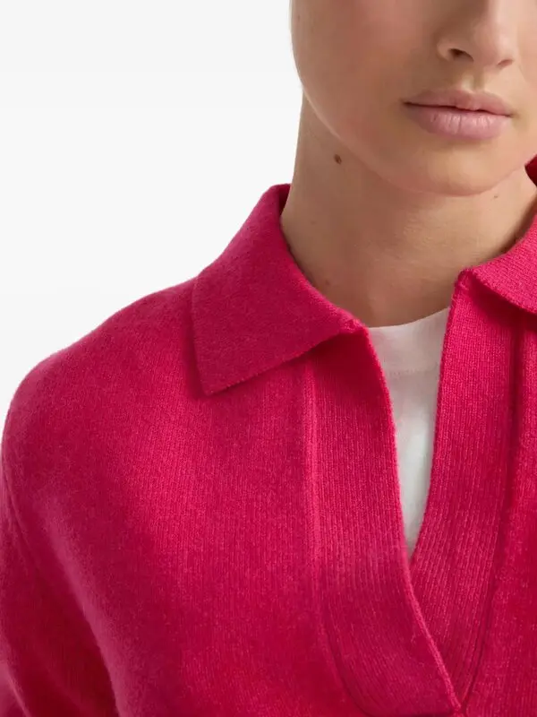 YVES SALOMON Knitted Polo Shirt