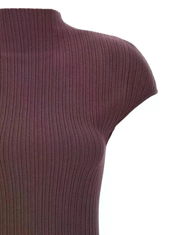 Magda Butrym Ribbed Pleated Mini Dress