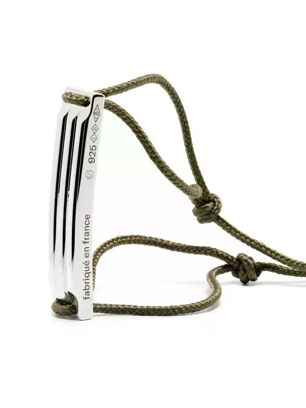 Le Gramme Sterling 5g Gordon Braided Bracelet