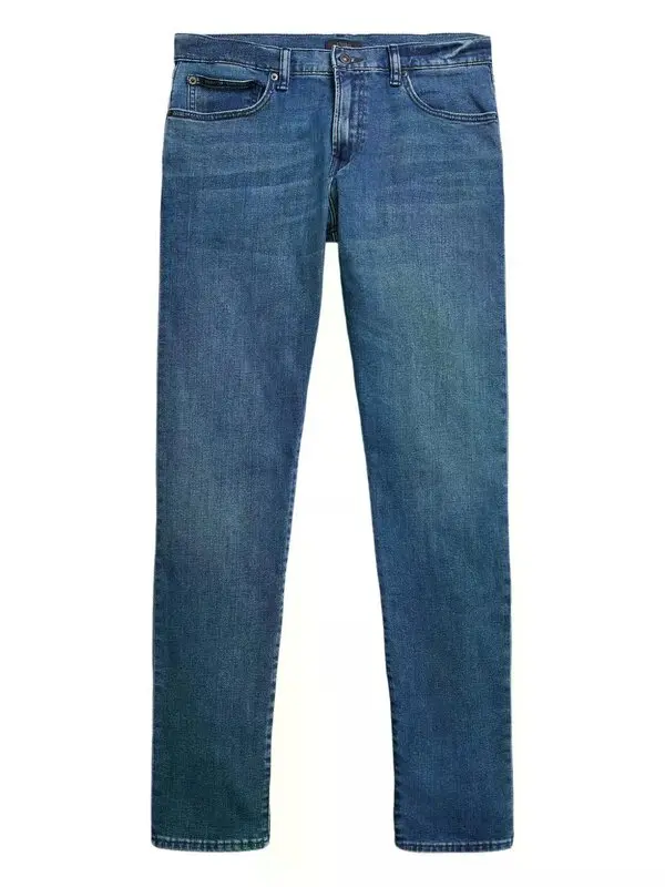 Polo Ralph Lauren Embroidered-logo Jeans - Blue