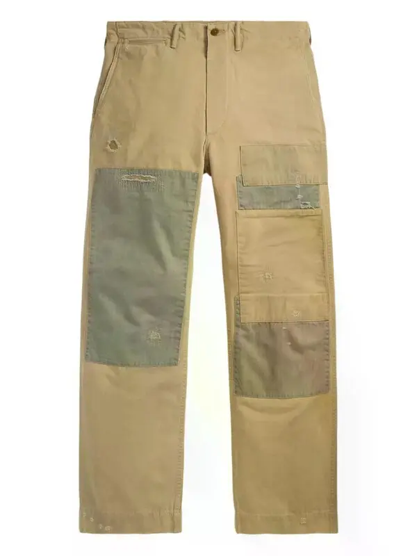Ralph Lauren Patchwork Cotton Trousers