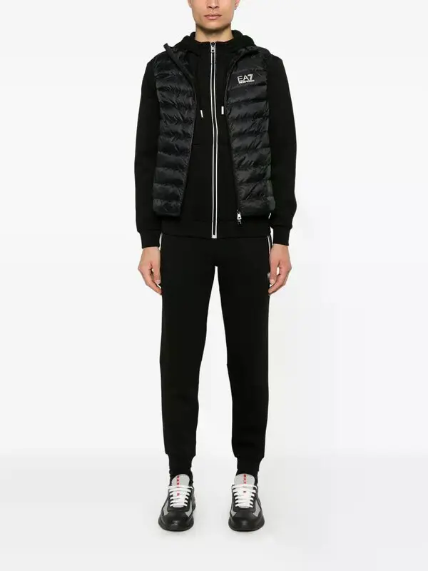 EA7 Rubberised Logo Hoodie
