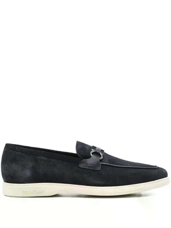 FERRAGAMO Cosimo Suede Loafers