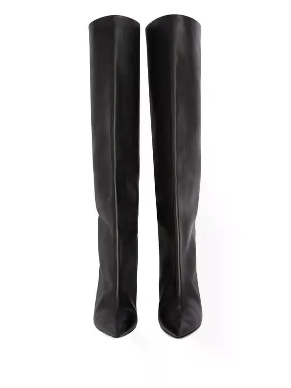 JIL SANDER Leather Knee-high Boots
