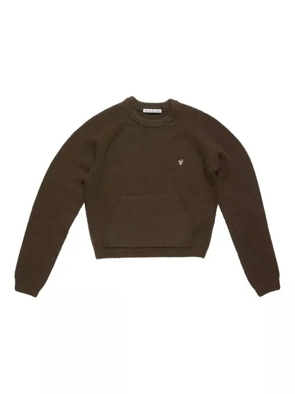 Acne Studios Pocket-detail Raglan-sleeve Sweater
