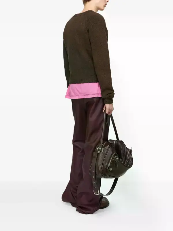 Acne Studios Pocket-detail Raglan-sleeve Sweater