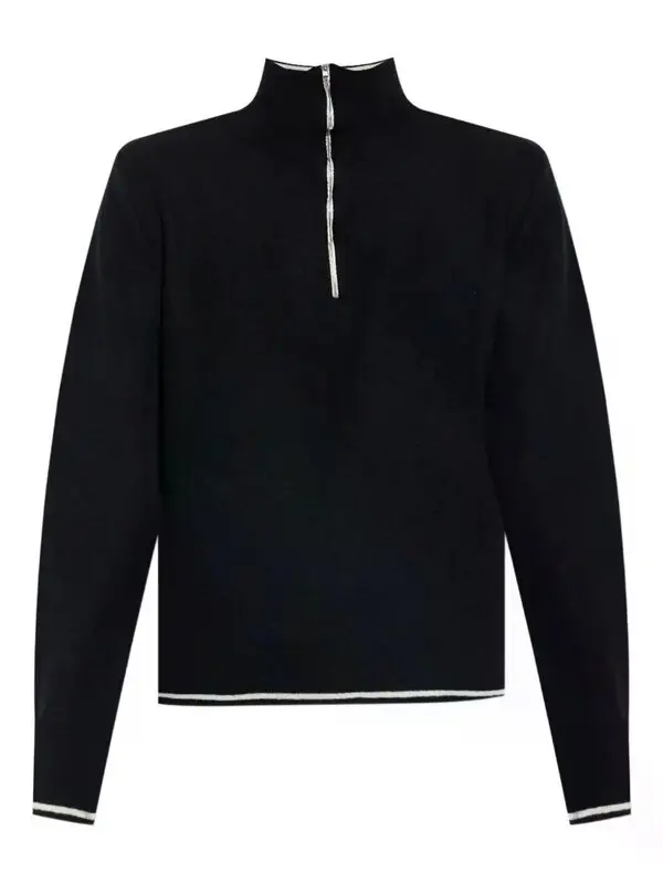 MAISON MARGIELA High-neck Front-zip Sweater
