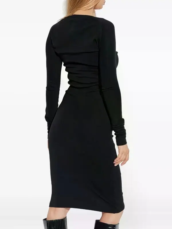 Dsquared2 Long-sleeve Midi Dress
