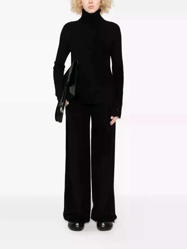 UMA WANG Ribbed Frayed-edge Sweater