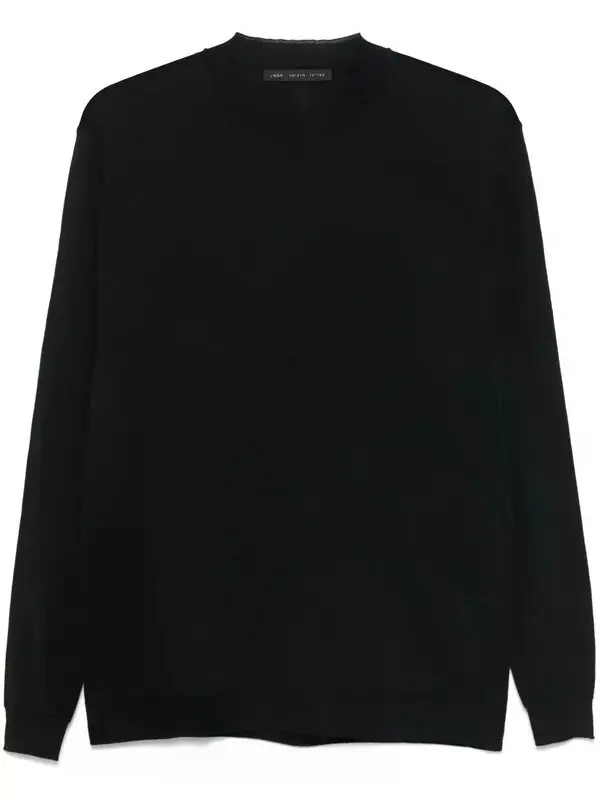 LOW BRAND Fine-knit Merino Wool Sweater
