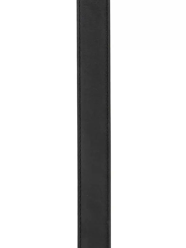 Balenciaga Rectangular-plaque Leather Belt