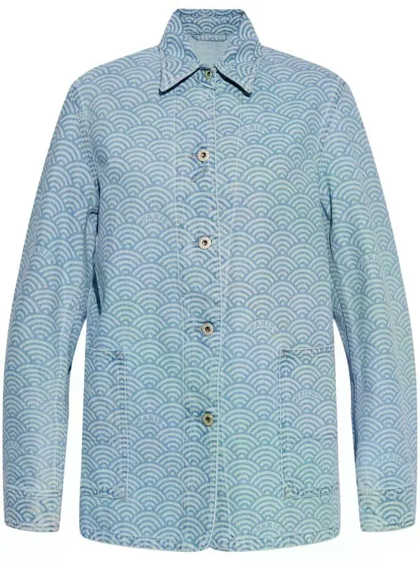 Kenzo Graphic-print Denim Jacket