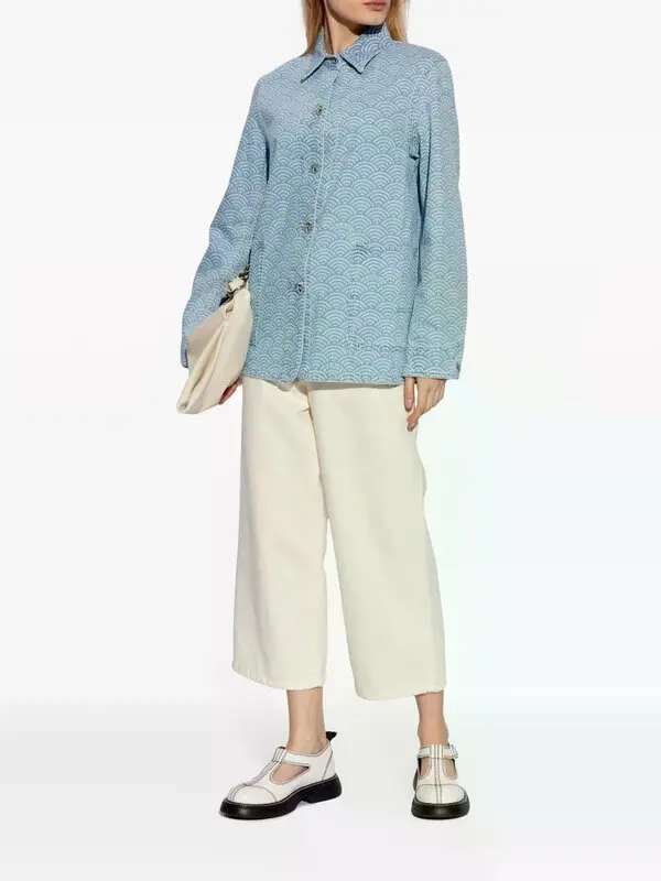 Kenzo Graphic-print Denim Jacket