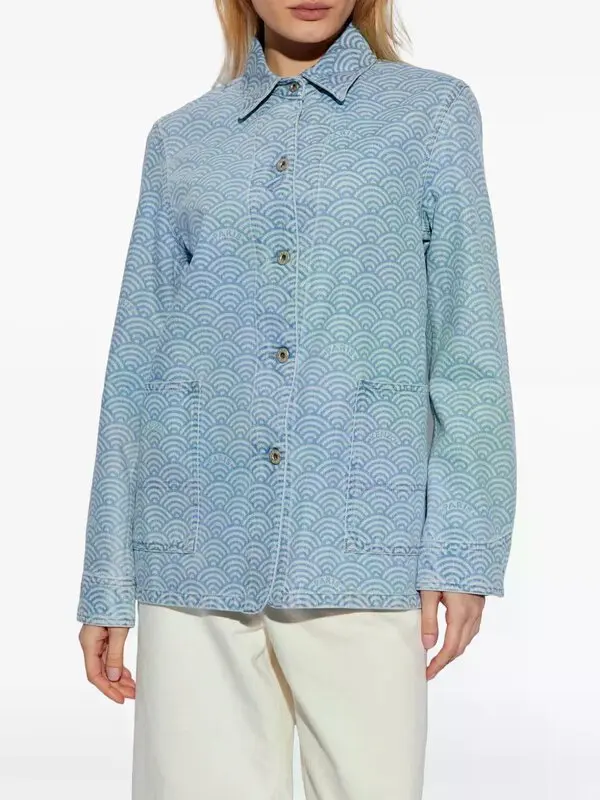 Kenzo Graphic-print Denim Jacket