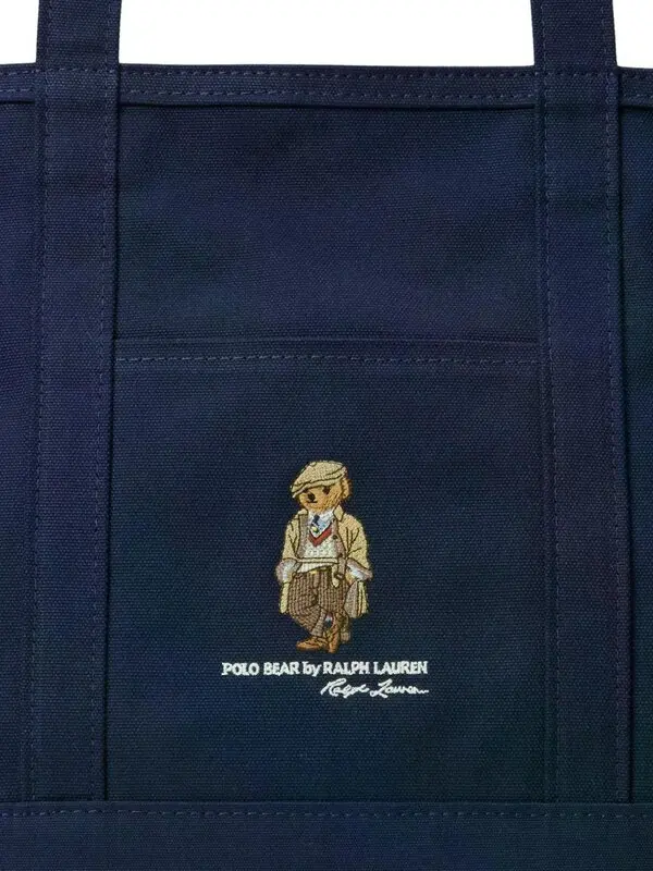 Polo Ralph Lauren Polo Bear Embroidered Tote Bag