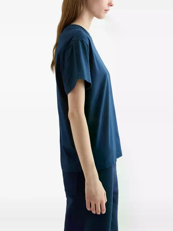JIL SANDER Logo-label T-shirt - Blue