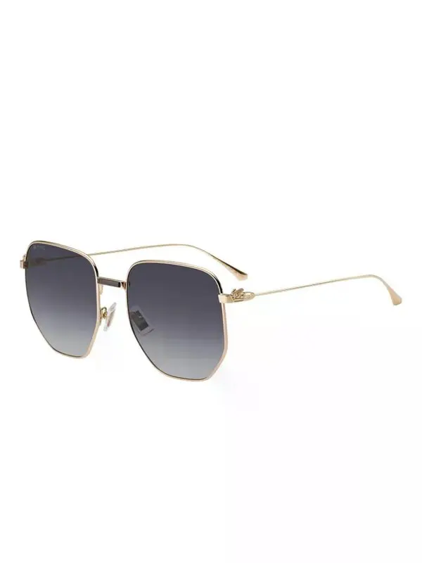 Etro Geometric-frame Sunglasses