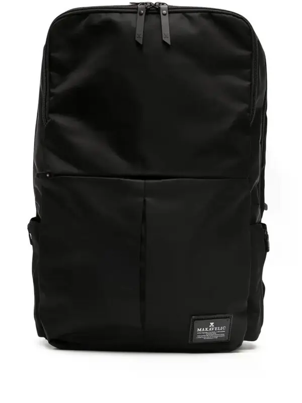 MAKAVELIC Logo-patch Backpack With Multiple Pockets