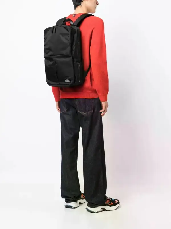MAKAVELIC Logo-patch Backpack With Multiple Pockets