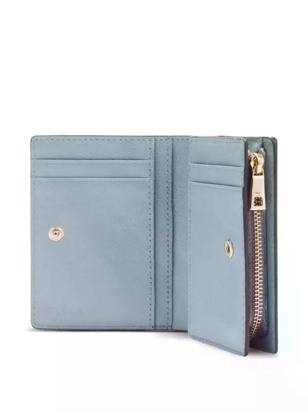 Furla Camelia Logo Leather Wallet
