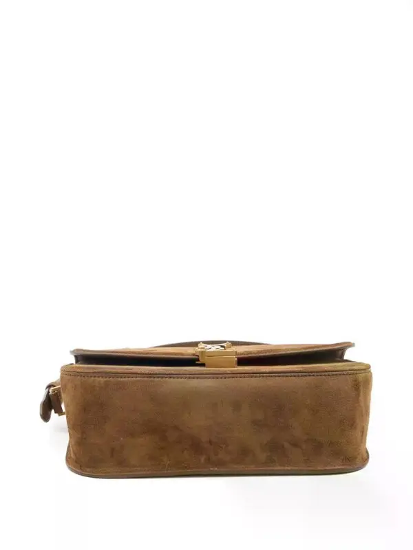 Saint Laurent Cassandre Shoulder Bag - Brown