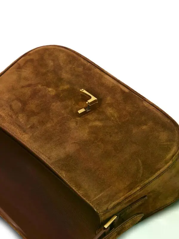 Saint Laurent Cassandre Shoulder Bag - Brown