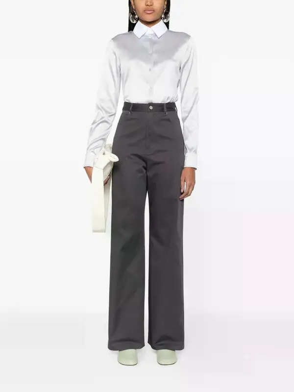 Loewe High-waist Wide-leg Trousers