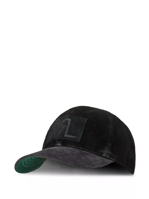 Ralph Lauren Suede Baseball Cap - Black