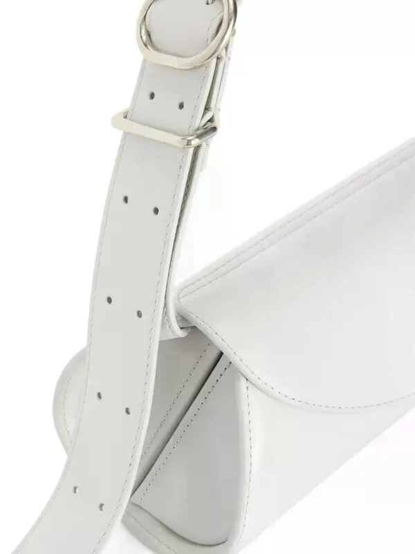 JIL SANDER Small Cannolo Shoulder Bag - Grey