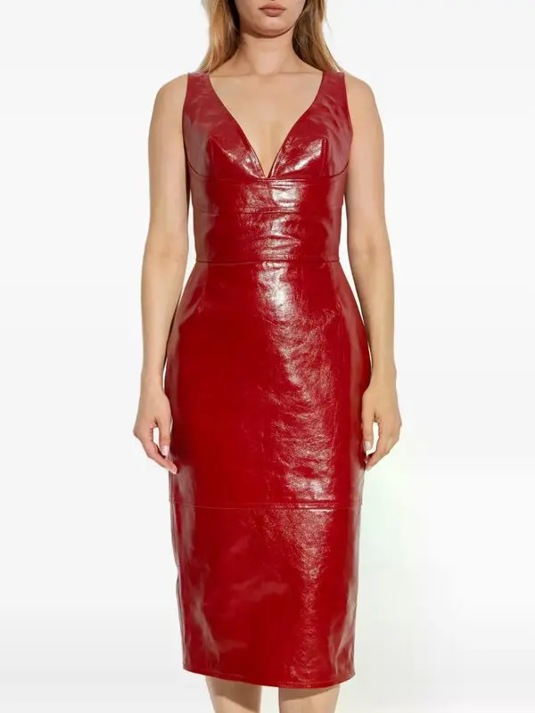 Dsquared2 V-neck Midi Dress