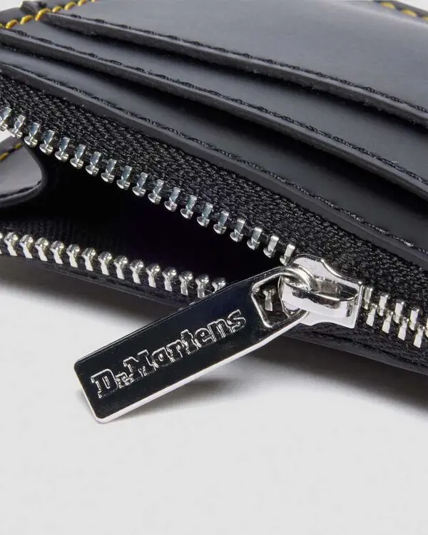 Dr. Martens Kiev Leather Cardholder - Black