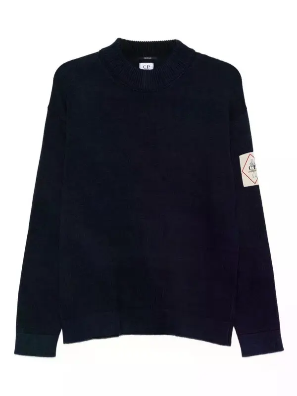 C.P. COMPANY Logo-patch Sweater
