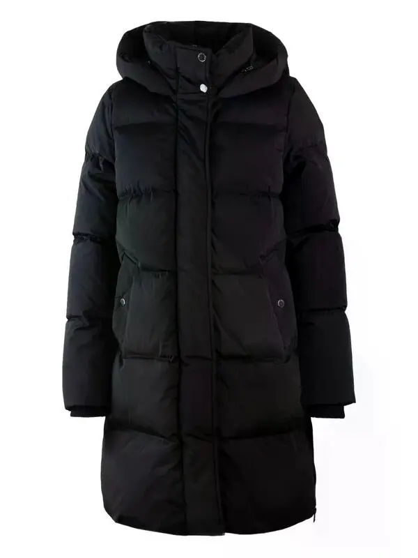Woolrich Hooded Puffer Jacket - Black
