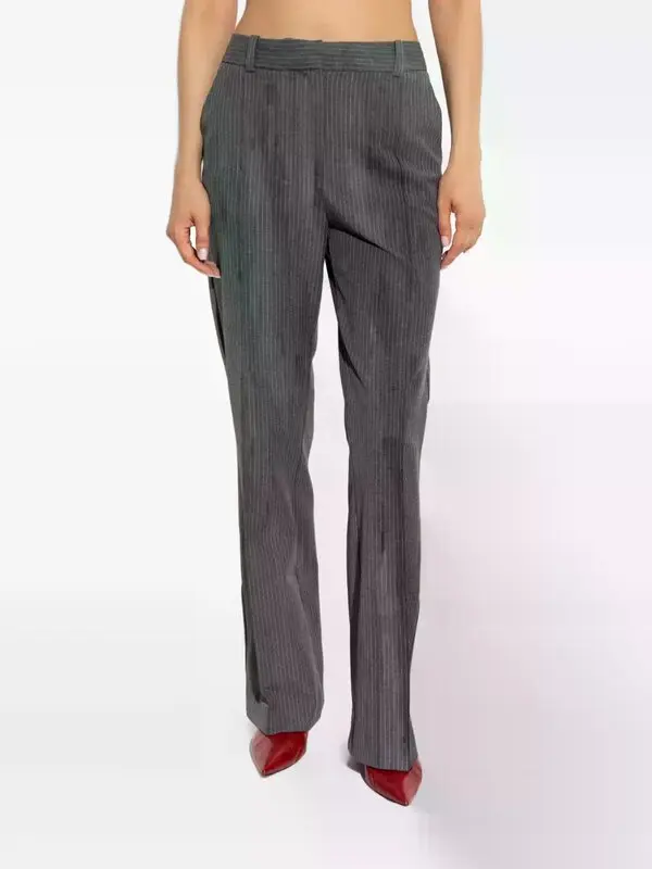 SAMSOE SAMSOE Pinstripe Pleated Trousers