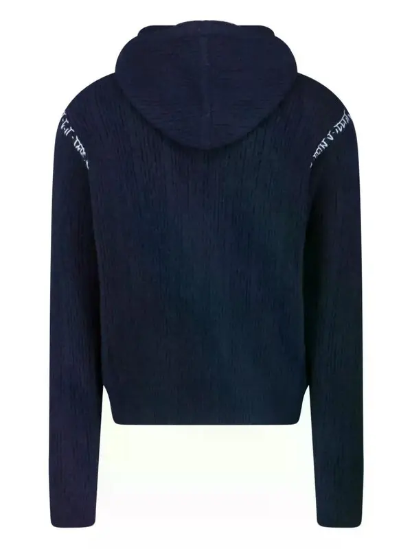 Marni Hooded Zip-up Cardigan - Blue