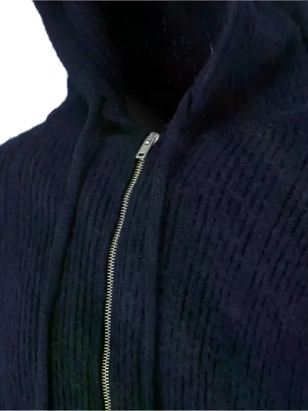 Marni Hooded Zip-up Cardigan - Blue