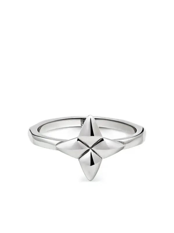 NIALAYA JEWELRY Sterling Star Ring - Silver