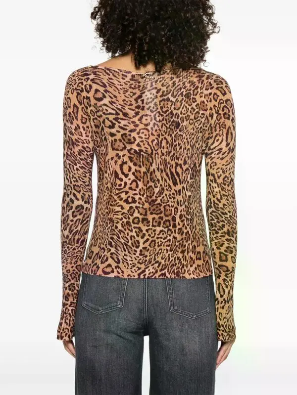 TWINSET Leopard Print Top