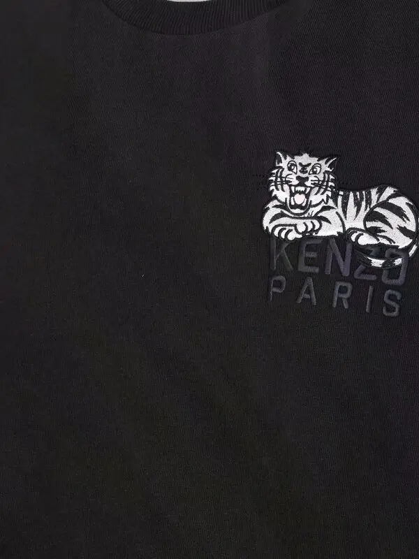 Kenzo Embroidered Crewneck T-shirt