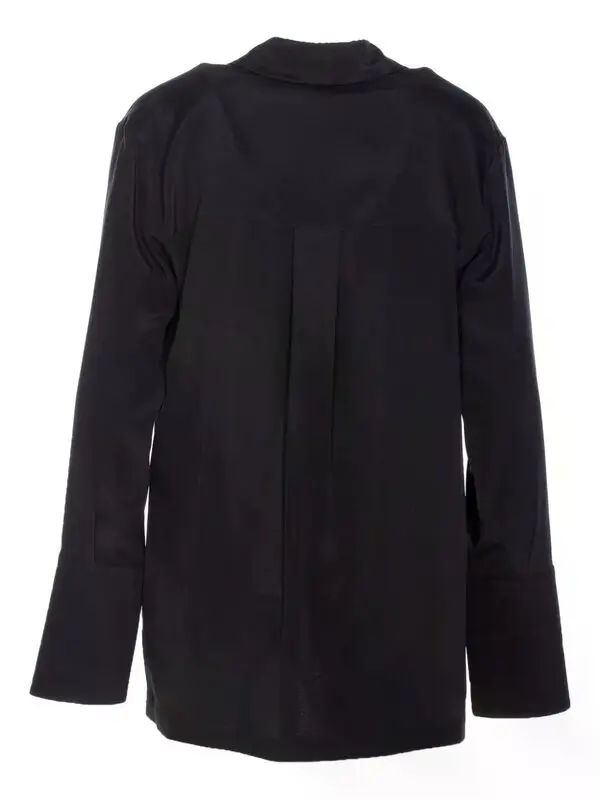 Max Mara Buttoned-cuff Tunic Top
