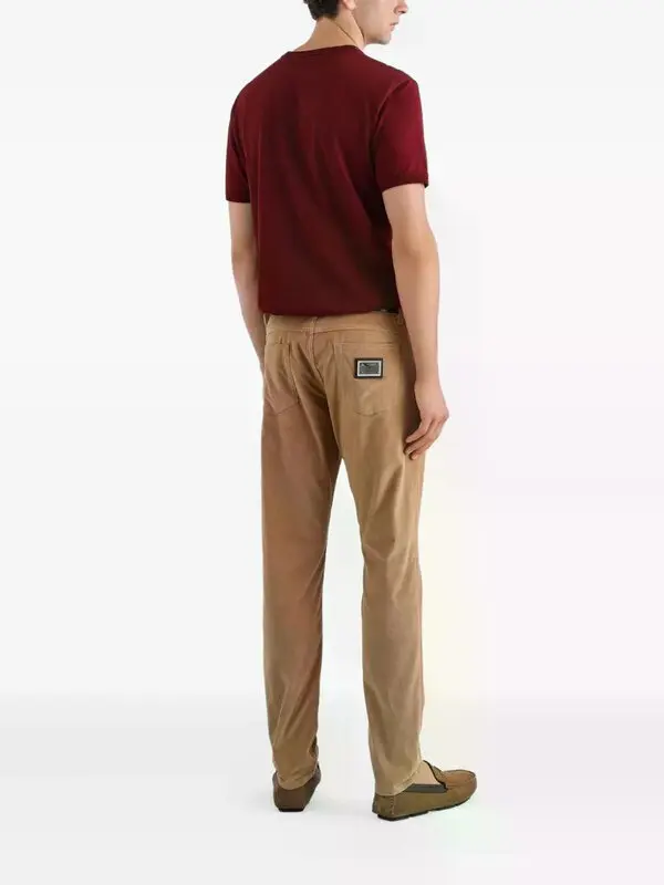 Dolce & Gabbana Cotton T-shirt With Heraldic Patch